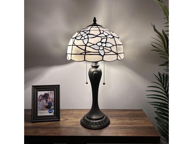 Click here for ENJOY DECOR LAMPS Tiffany Style Table Lamp White S... prices