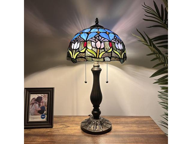 Click here for ENJOY DECOR LAMPS Tiffany Style Table Lamp Purple... prices