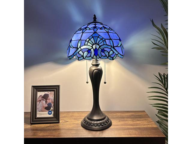 Click here for ENJOY DECOR LAMPS Tiffany Style Table Lamp Blue St... prices