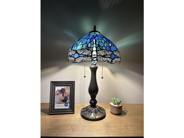 Click here for ENJOY DECOR LAMPS Tiffany Style Table Lamp Blue St... prices