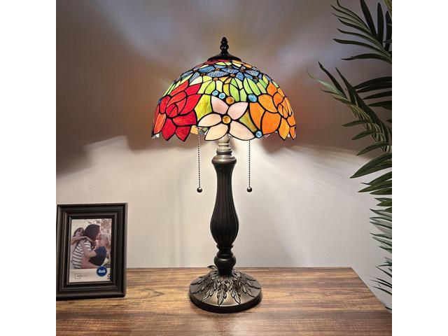 Click here for ENJOY DECOR LAMPS Tiffany Style Table Lamp Red Ora... prices