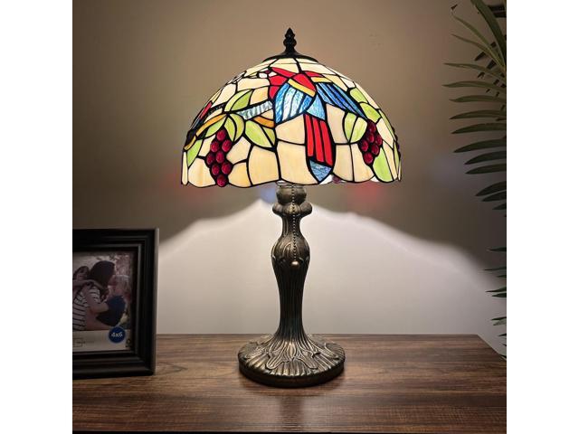 Click here for ENJOY DECOR LAMPS Tiffany Style Table Lamp Red blu... prices