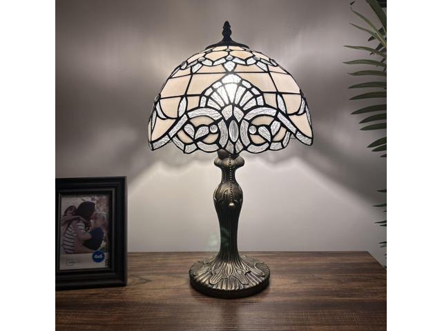 Click here for ENJOY DECOR LAMPS Tiffany Style Table Lamp White S... prices