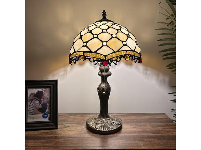 Click here for ENJOY DECOR LAMPS Tiffany Style Table Lamp Beige S... prices