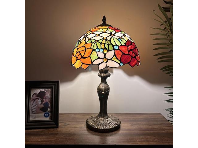 Click here for ENJOY DECOR LAMPS Tiffany Style Table Lamp Red Ora... prices