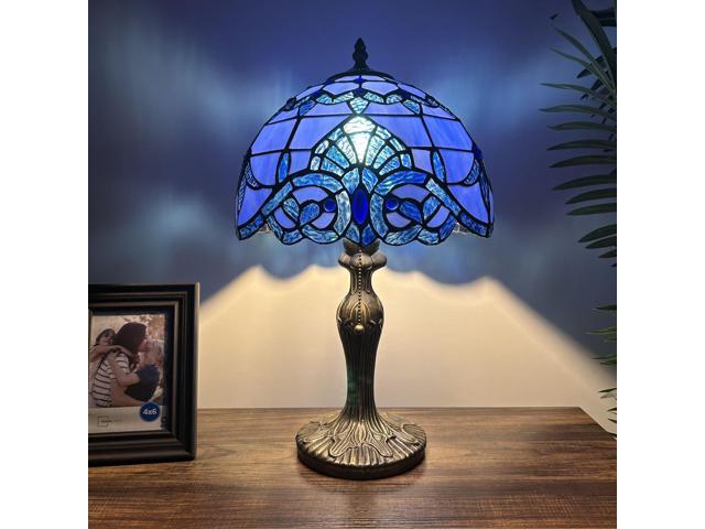 Click here for ENJOY DECOR LAMPS Tiffany Style Table Lamp Blue St... prices