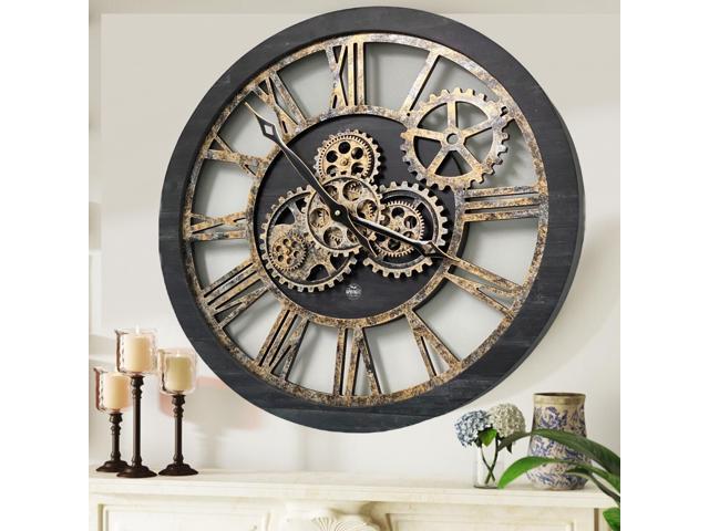 Click here for The Gears Clock 24 Inch Real Moving Gear Wall Cloc... prices