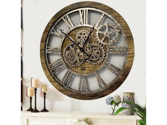 Click here for The Gears Clock 24 Inch Real Moving Gear Wall Cloc... prices