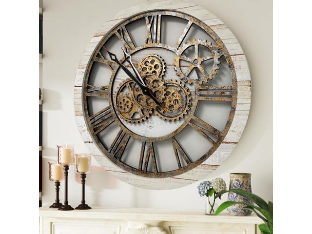 Click here for The Gears Clock 24 Inch Real Moving Gear Wall Cloc... prices