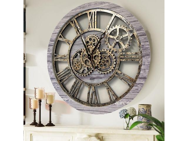 Click here for The Gears Clock 24 Inch Real Moving Gear Wall Cloc... prices