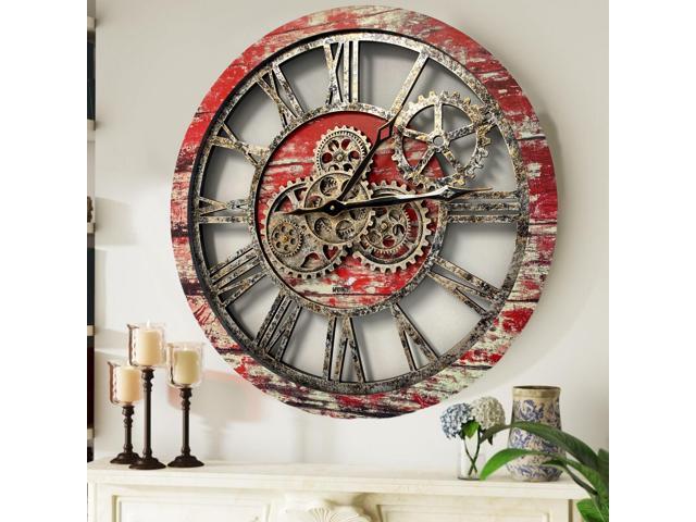 Click here for The Gears Clock 24 Inch Real Moving Gear Wall Cloc... prices
