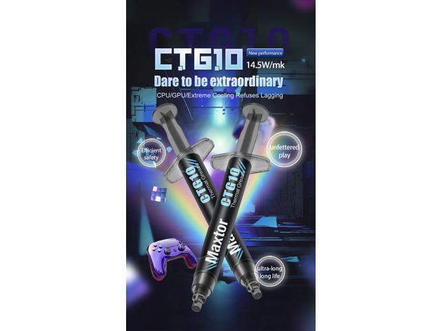 Click here for Maxtor Thermal CTG10 14.5W/mk thermal paste Gaming... prices
