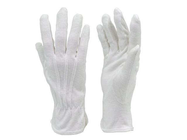 Click here for G & F 100 White Cotton Marching Band Parade Glove... prices