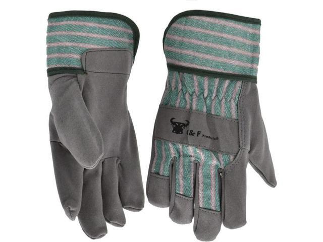 Click here for G & F Kids Work Gloves Safety Cuff  Leather  1 Pai... prices