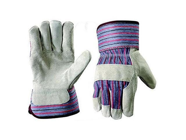 Click here for G & F Cowhide Leather Palm Work Gloves  Rubberized... prices