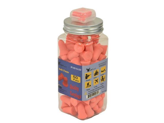 G & F Products Foam Ear Plugs - Orange