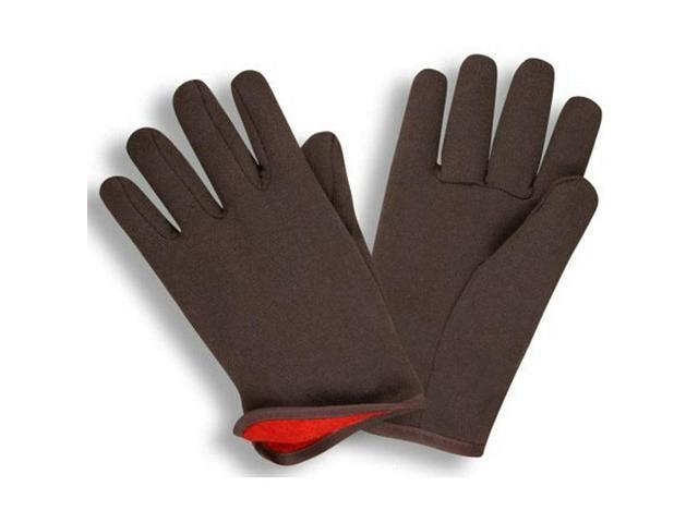 Click here for G & F Jersey Winter Gloves  Brown with Red Fleece... prices
