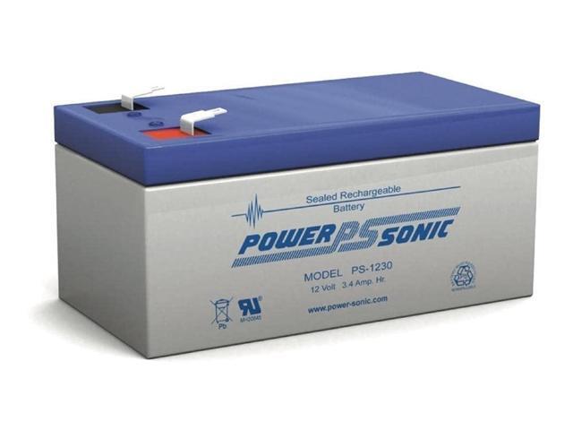 Click here for Power-Sonic 12V 3.4AH SLA BATTERY F1 - PW-PS1230 prices