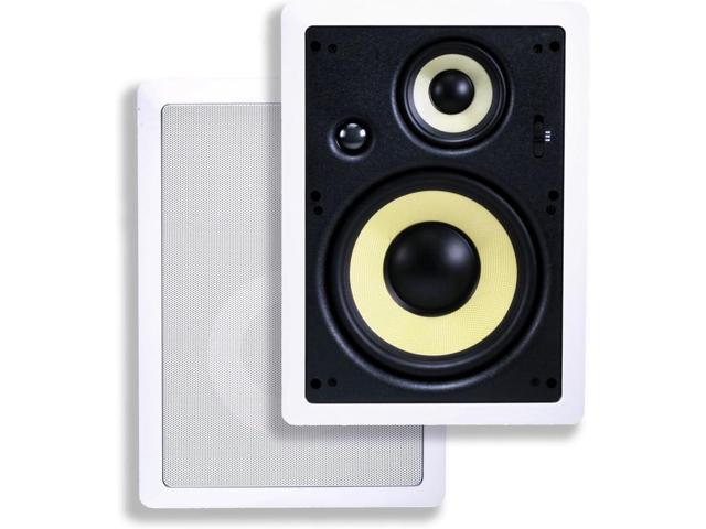Click here for Monoprice 3-Way Fiber In-Wall Speakers - 8 Inch (P... prices