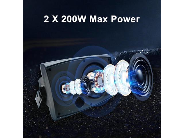 Click here for STUDIOFINIX 6.5 Inch 400W Outdoor Speakers Wired W... prices