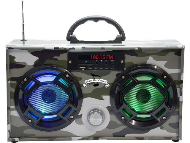 Click here for Mini Boombox with LED Speakers Retro Bluetooth Spe... prices