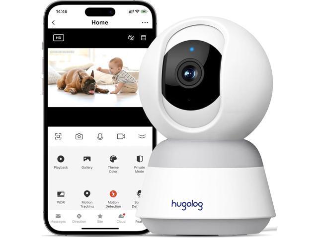 Click here for Hugolog 3K 5MP Indoor Pan/Tilt Security Camera wit... prices