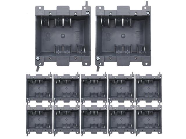 Click here for MAKERELE 2 Gang Old Work Electrical Box Outlet Box... prices