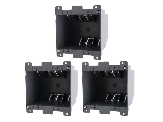 Click here for 2-Gang Old Work Electrical Outlet Box  Plastic Jun... prices