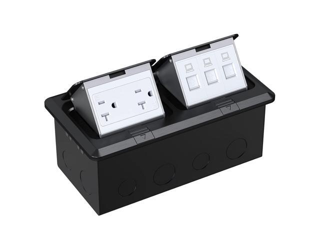 Click here for WEBANG Dual Pop-Up Floor Box Electrical Kit  20A T... prices