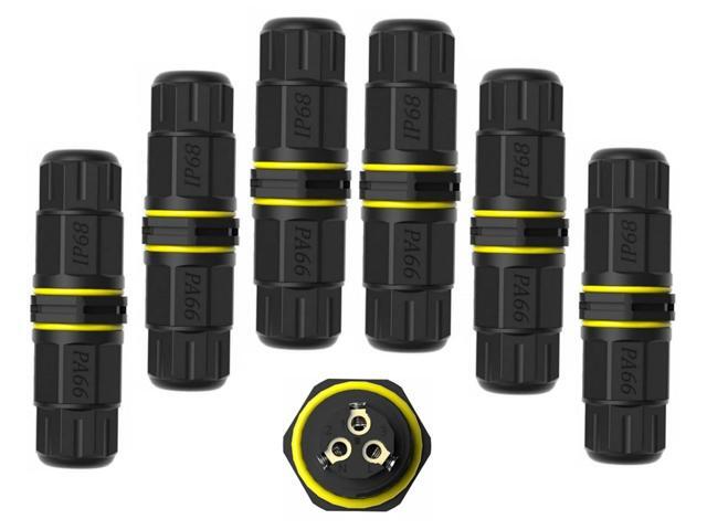 Click here for 3 Pole Wire Connector Waterproof IP68 External Ele... prices