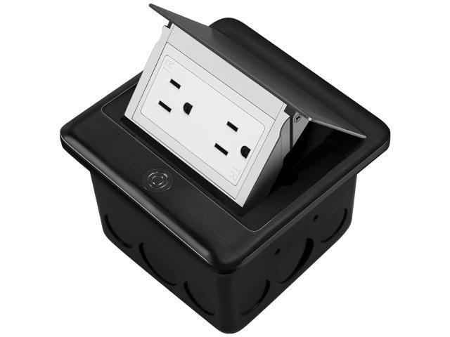 Click here for Vagueior Recessed Floor Electrical Outlet Kit Wate... prices