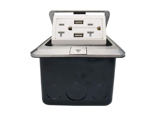 Click here for Pop Up Countertop Floor Outlet Electrical USB Sock... prices