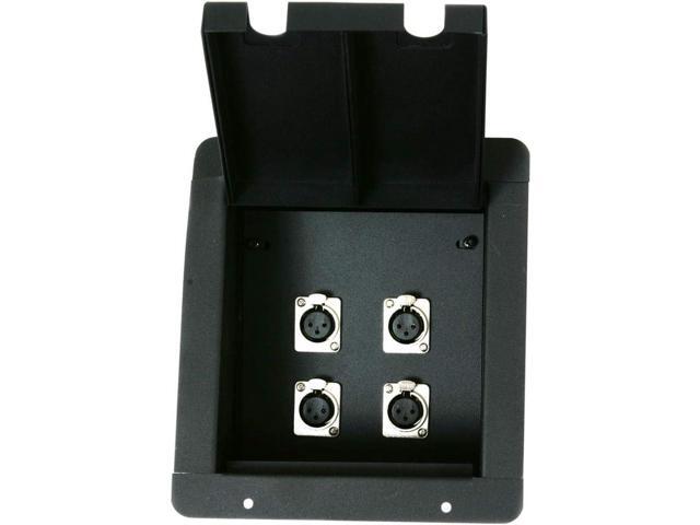 Click here for Elite Core FB4 Recessed Floor Box 4 XLRF Connectio... prices