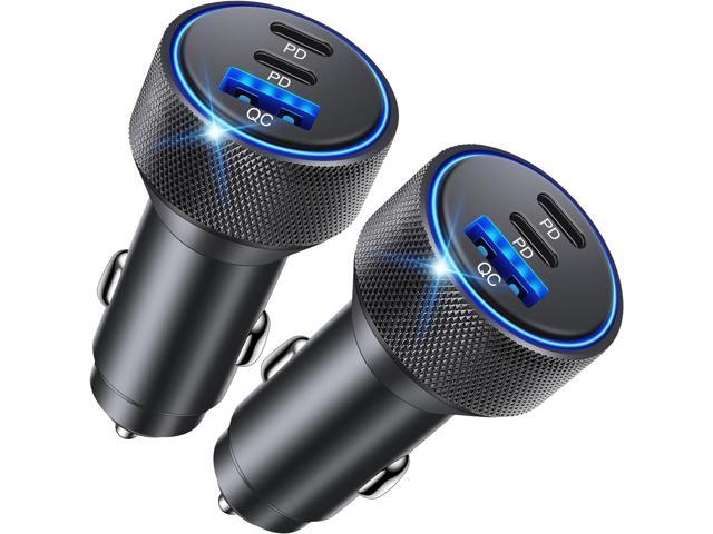 Click here for USB C Car Charger  2Pack 3-Port 67W Dual USB-C & U... prices