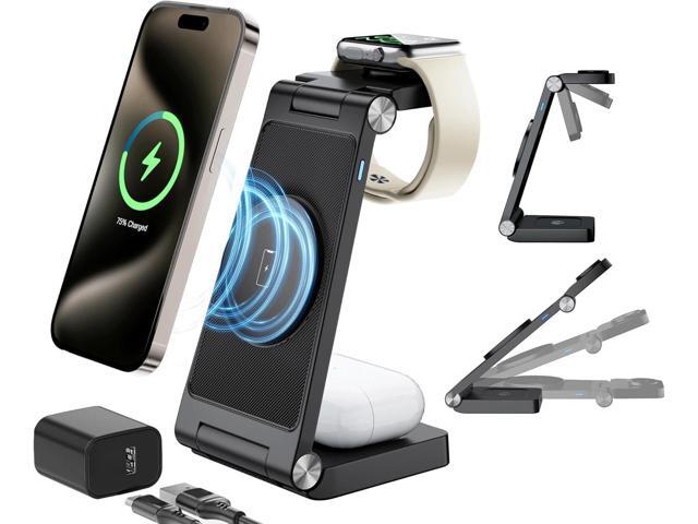 Click here for Magnetic Wireless Mag-Safe Charging Station  3 in... prices