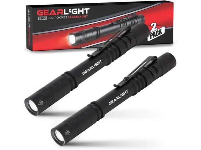 Click here for GearLight S100 LED Pocket Pen Light- 2 Small  Comp... prices