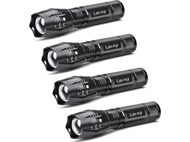 Click here for LETMY LED Tactical Flashlight S2000 [4 Pack] - Hig... prices