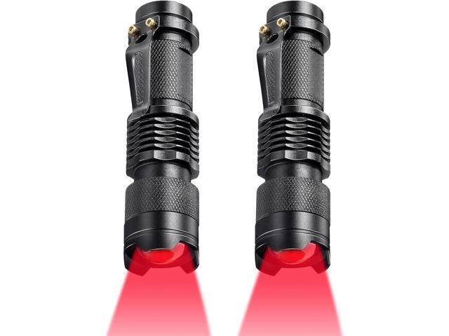 Click here for Honoson 2 Pieces Red Flashlight LED Single Mode Li... prices