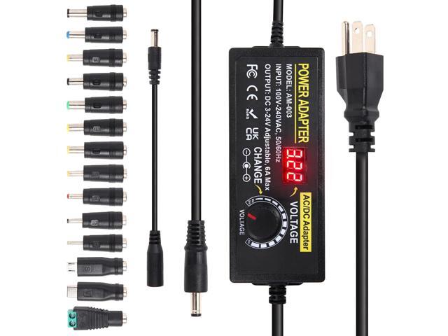 Click here for 3~24V 6A Adjustable Universal Power Supply Adapter... prices