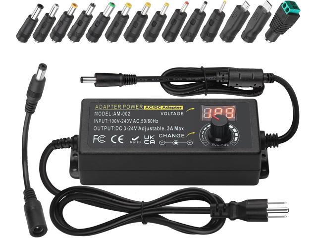 Click here for Universal Power Adapter  Adjustable 3V ~ 24V 3A 72... prices