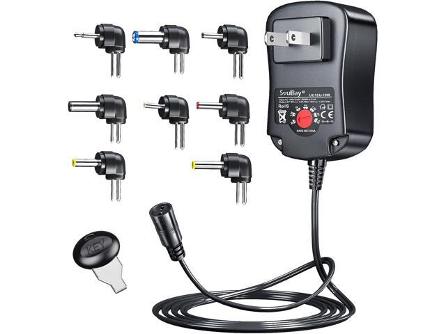 Click here for SoulBay 15W Universal AC Adapter 3V 4.5V 5V 6V 7.5... prices