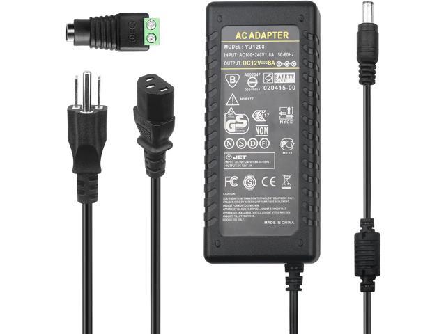 Click here for 12V 8A Power Supply Adapter - LeTaoXing AC 100-240... prices