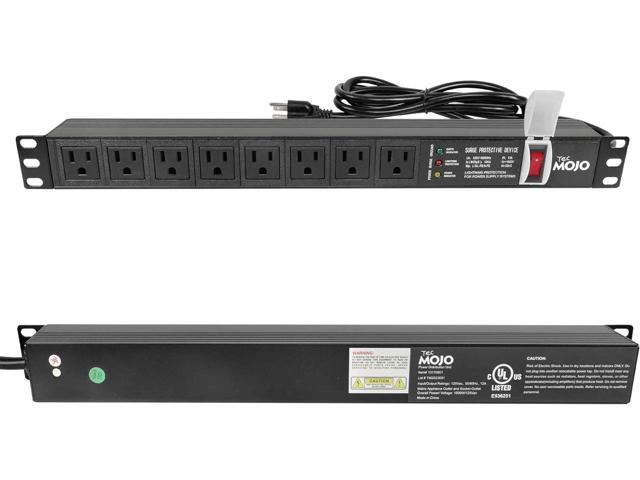 Click here for Tecmojo 1U Rack-Mount Horizontal 8-Outlet Power St... prices