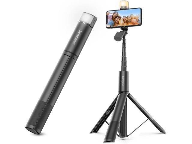 Click here for Sensyne Selfie Stick with Light  Phone Tripod with... prices