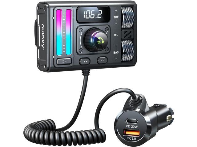 Click here for Nulaxy Bluetooth 5.3 Car Adapter with Air Vent Ins... prices