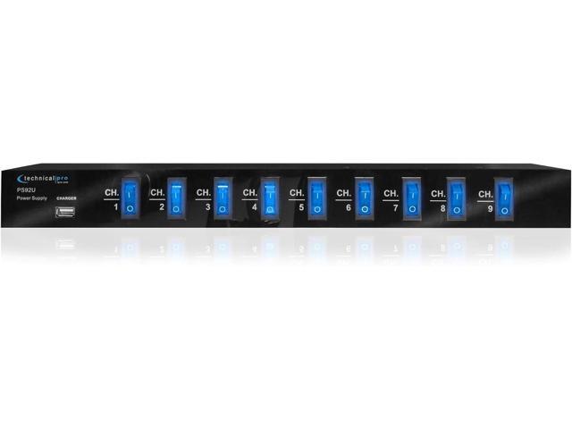 Click here for Technical Pro Power Supply Strip - 9 Power Outlet... prices