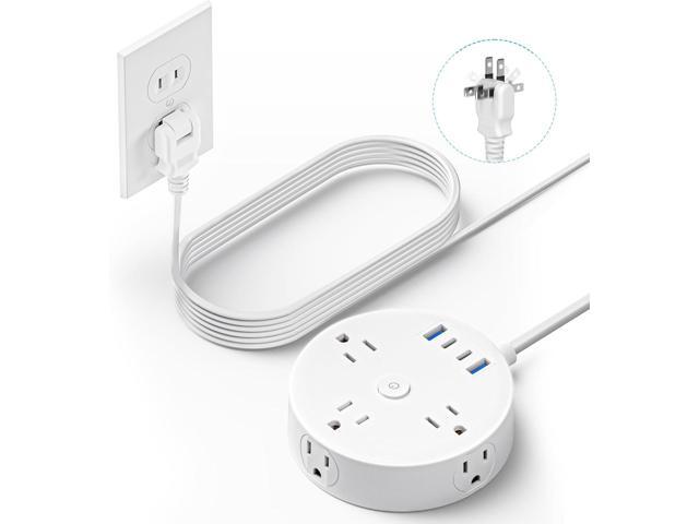 Click here for 10FT 2 Prong Power Strip  Yozisital 2 Prong to 3 P... prices