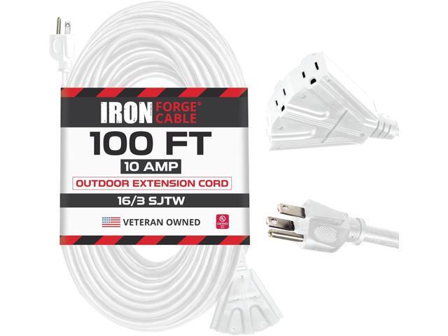 Click here for Iron Forge Cable 100 Ft Long Extension Cord 3 Outl... prices