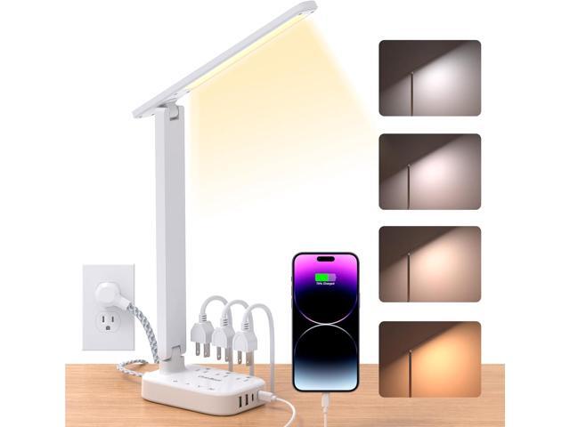 Click here for Power Strip with LED Desk Lamp  3 Outlets 4 USB Po... prices
