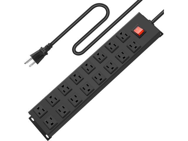 Click here for HHSOET Metal 16 Outlet Mountable Power Strip  Wall... prices
